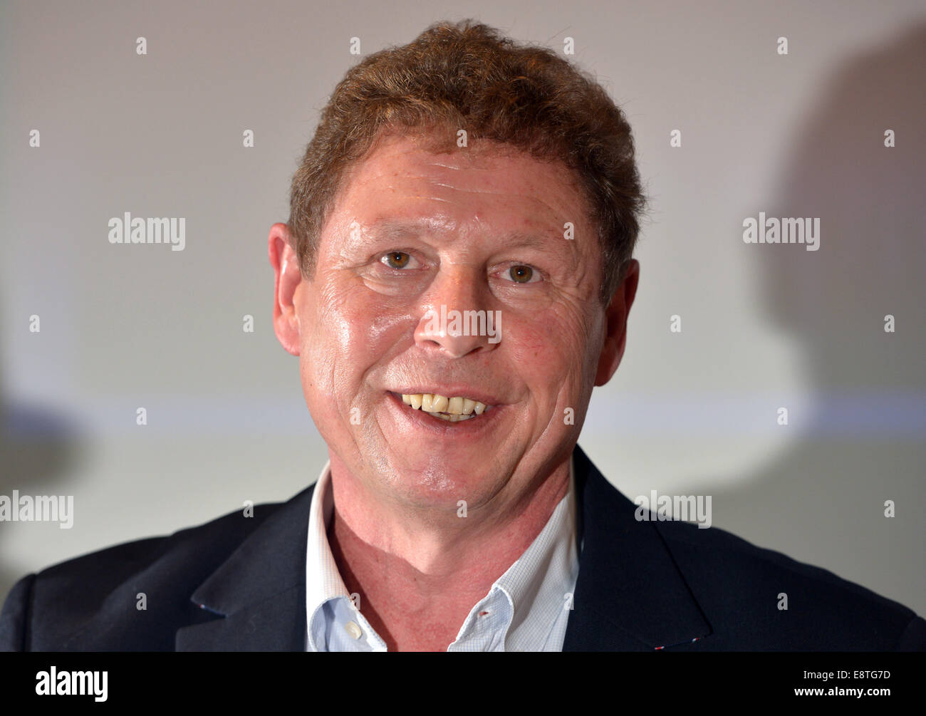 Munich, Germany. 14th Oct, 2014. Manager of IKEA Germany Peter Betzel ...