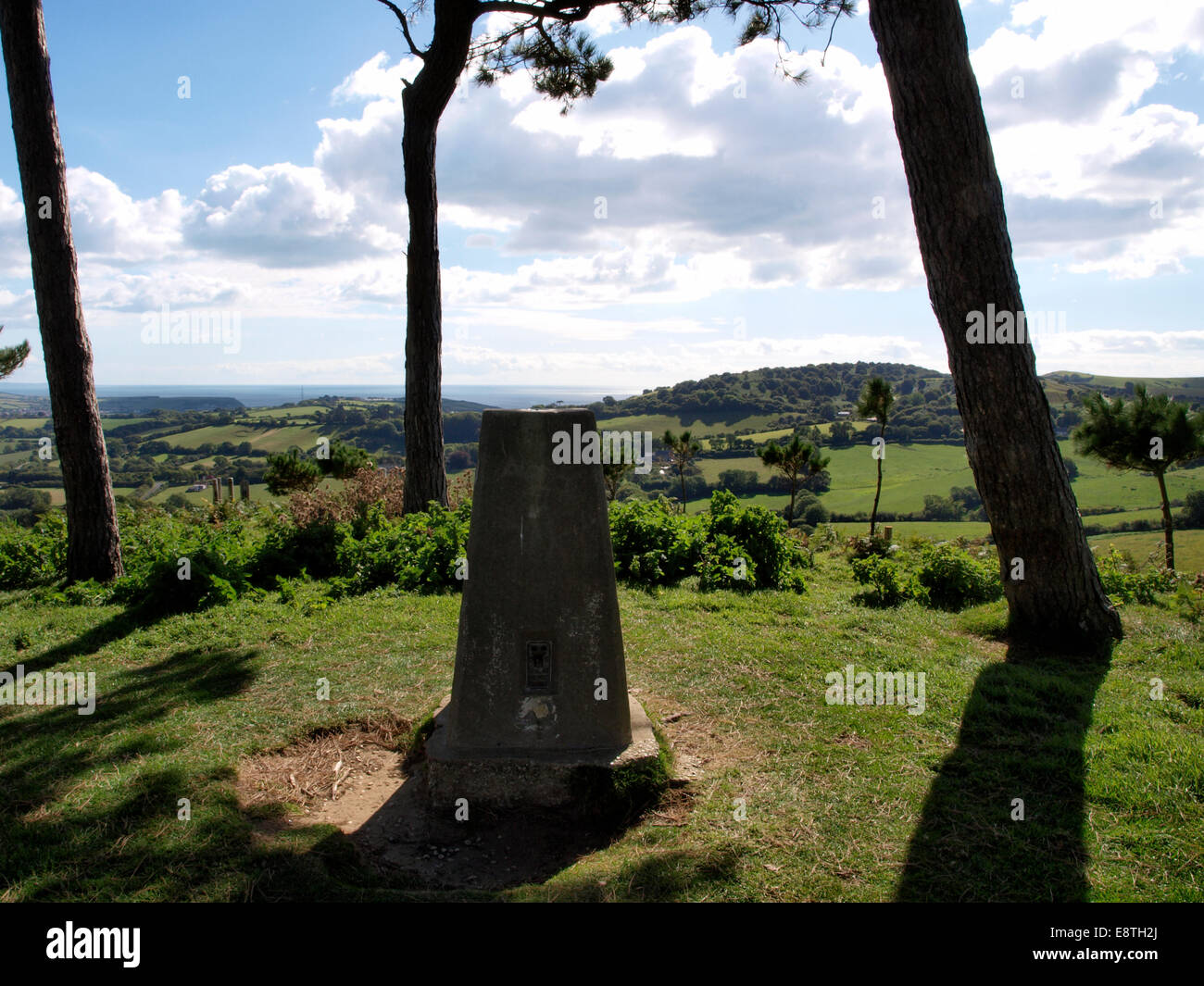 Trig point triangulation station pillar station trigonometrical point ...
