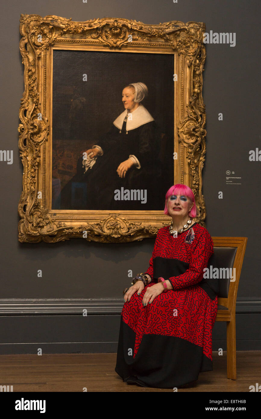 Dame Zandra Rhodes High Resolution Stock Photography and Images - Alamy