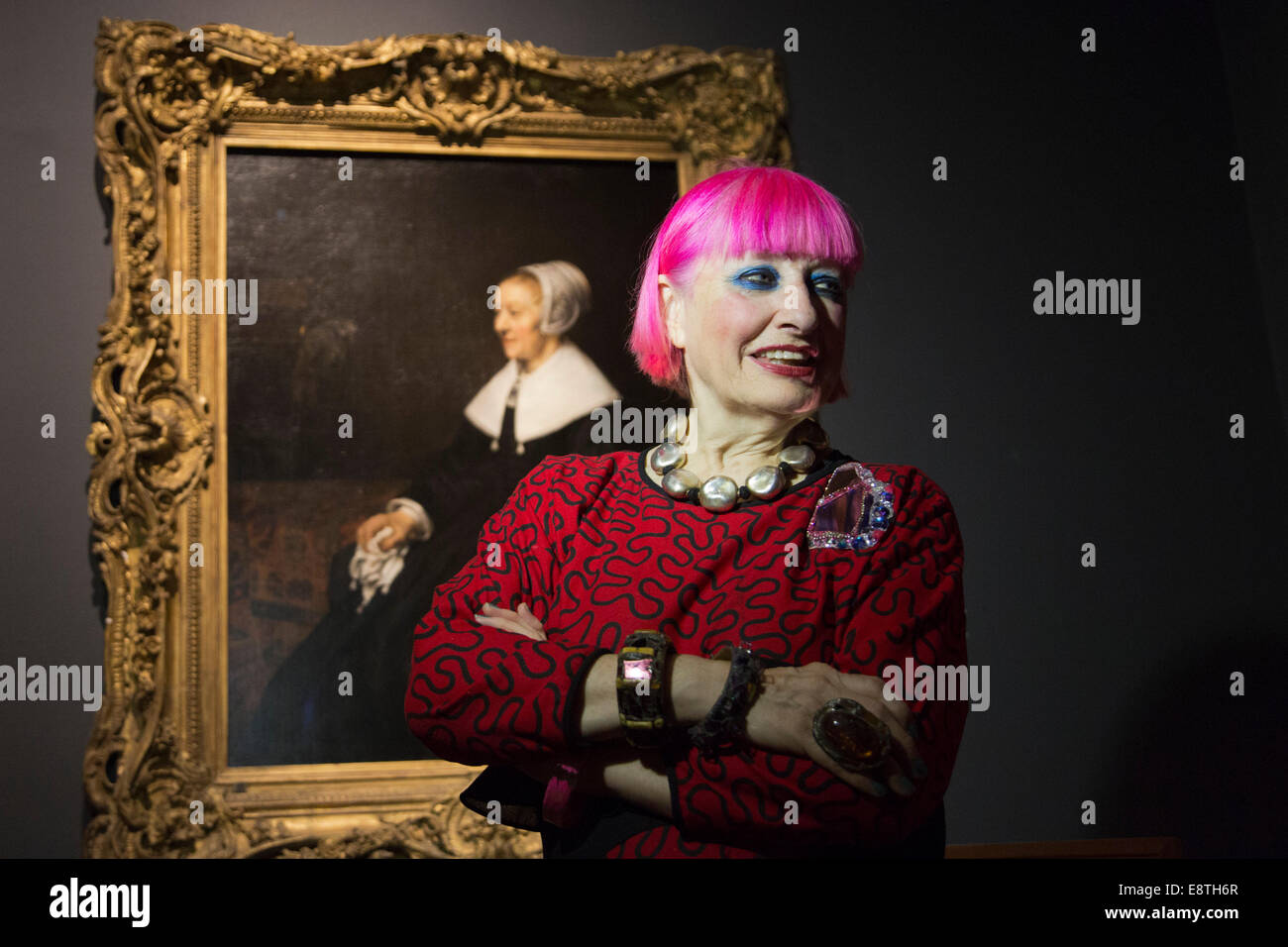 Dame Zandra Rhodes High Resolution Stock Photography and Images - Alamy