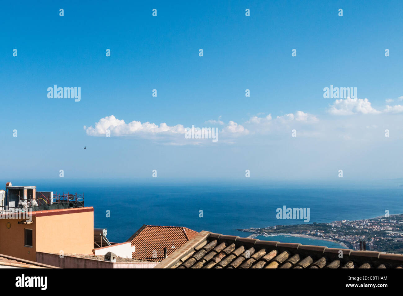 Medieval castle at castelmola hi-res stock photography and images - Alamy