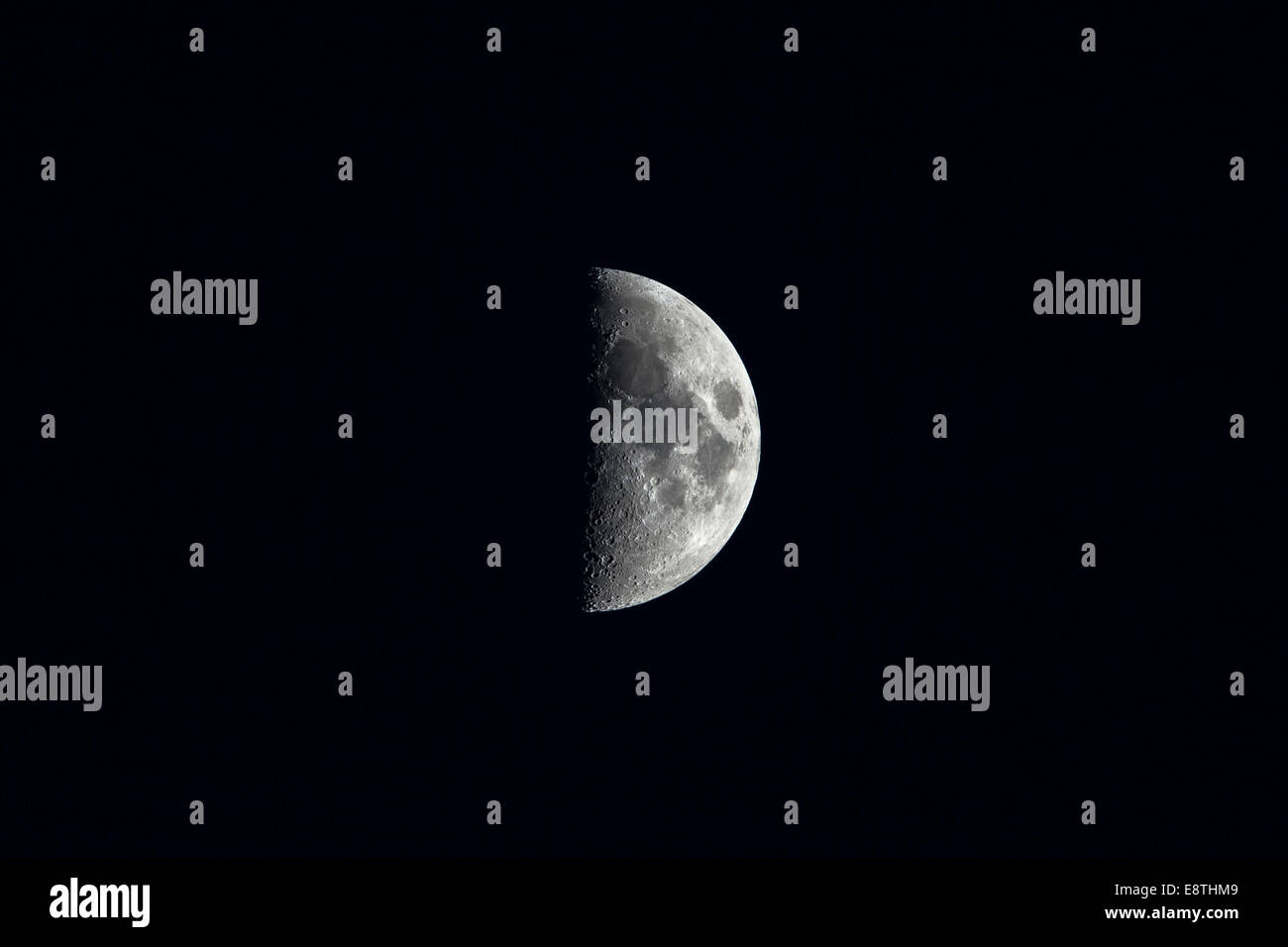 Half Moon, February, 2013, Cornwall, Uk Stock Photo - Alamy