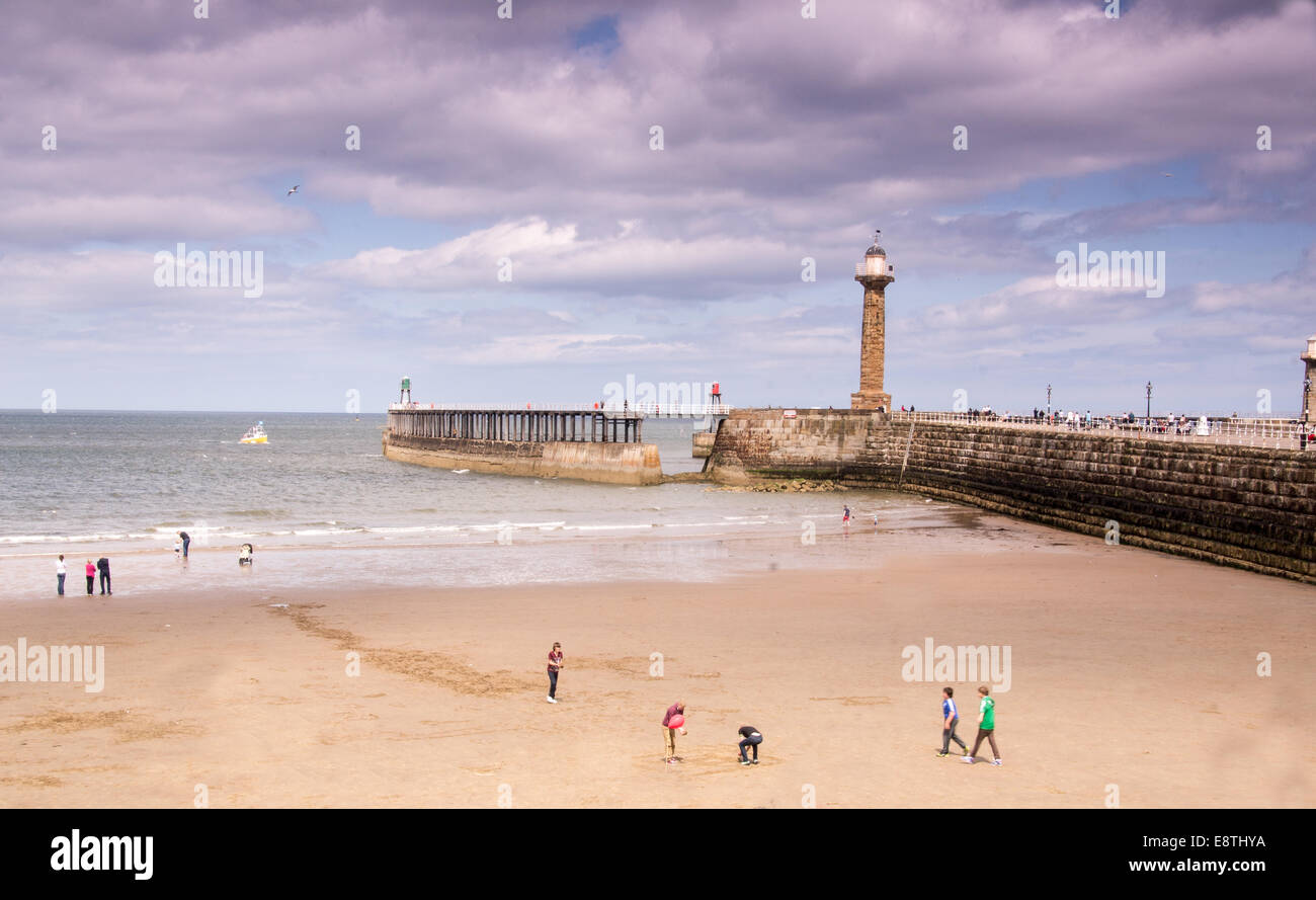 On the pier at whitby hi-res stock photography and images - Alamy