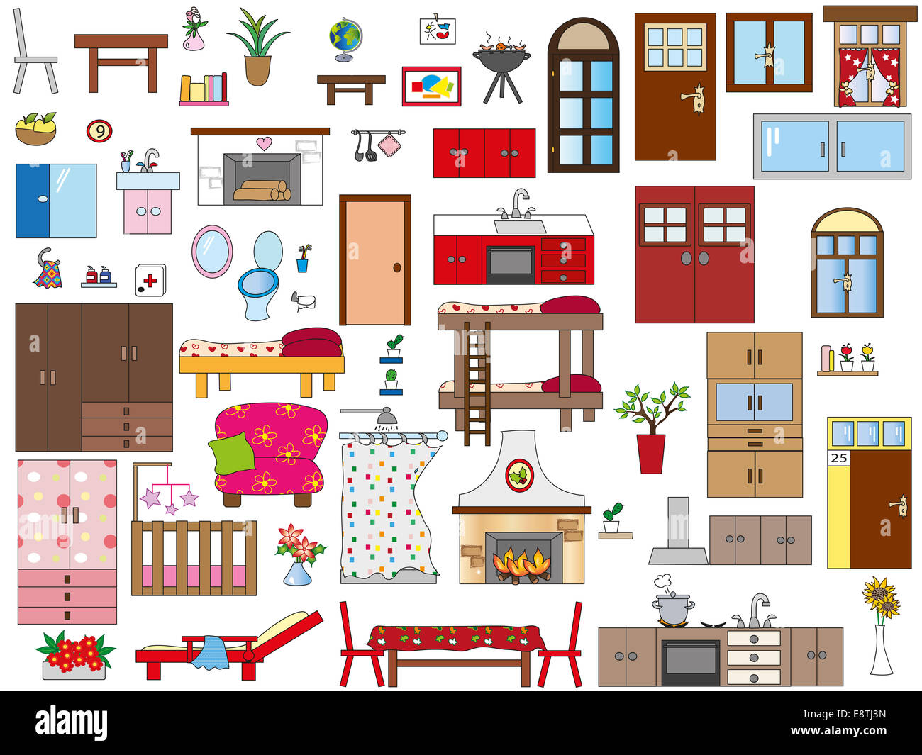 Furnishing framework hi-res stock photography and images - Alamy