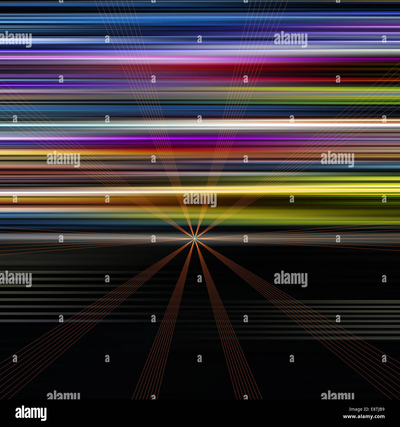 Futuristic stripe background design with lights Stock Photo - Alamy