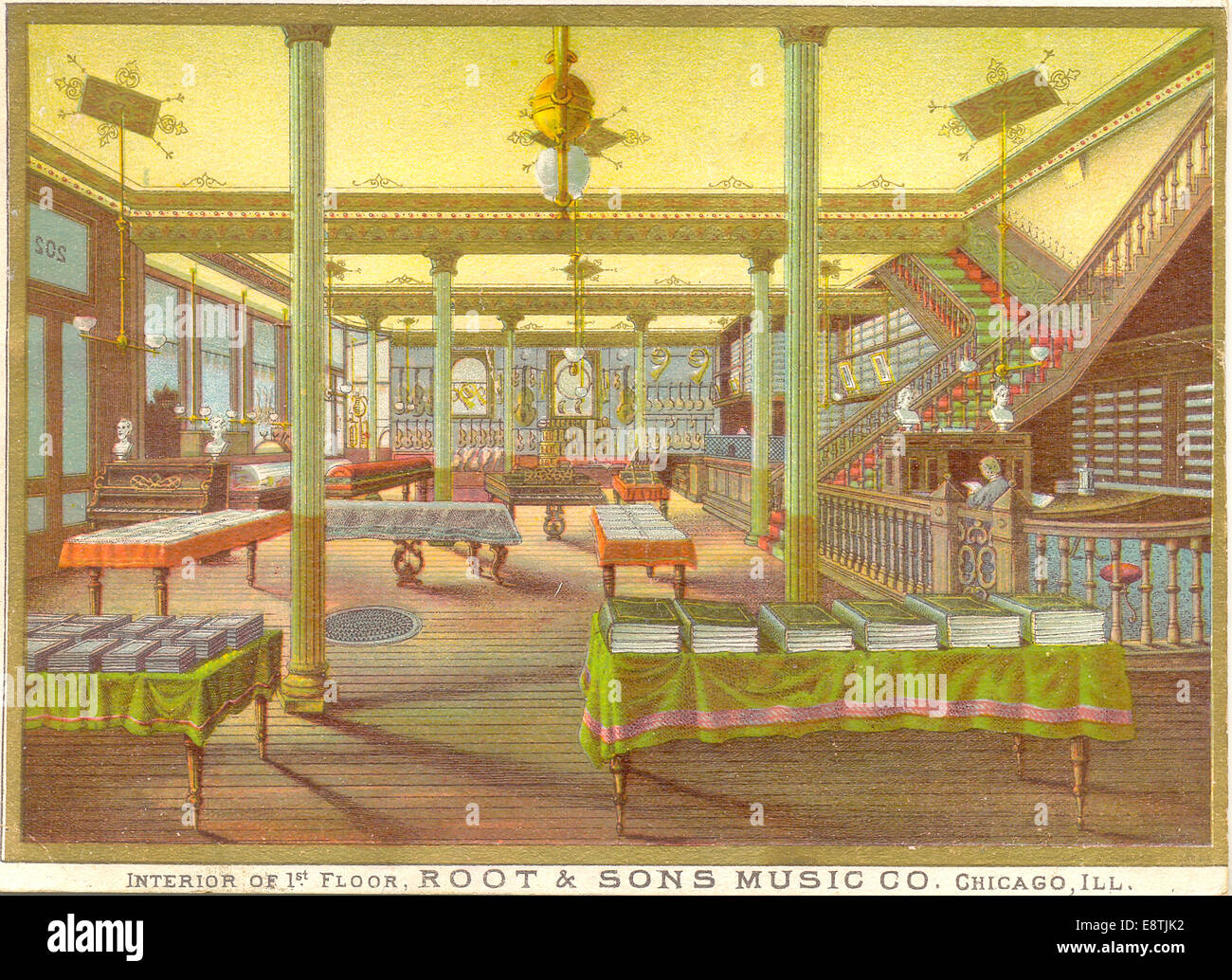 Piano showroom hi-res stock photography and images - Alamy