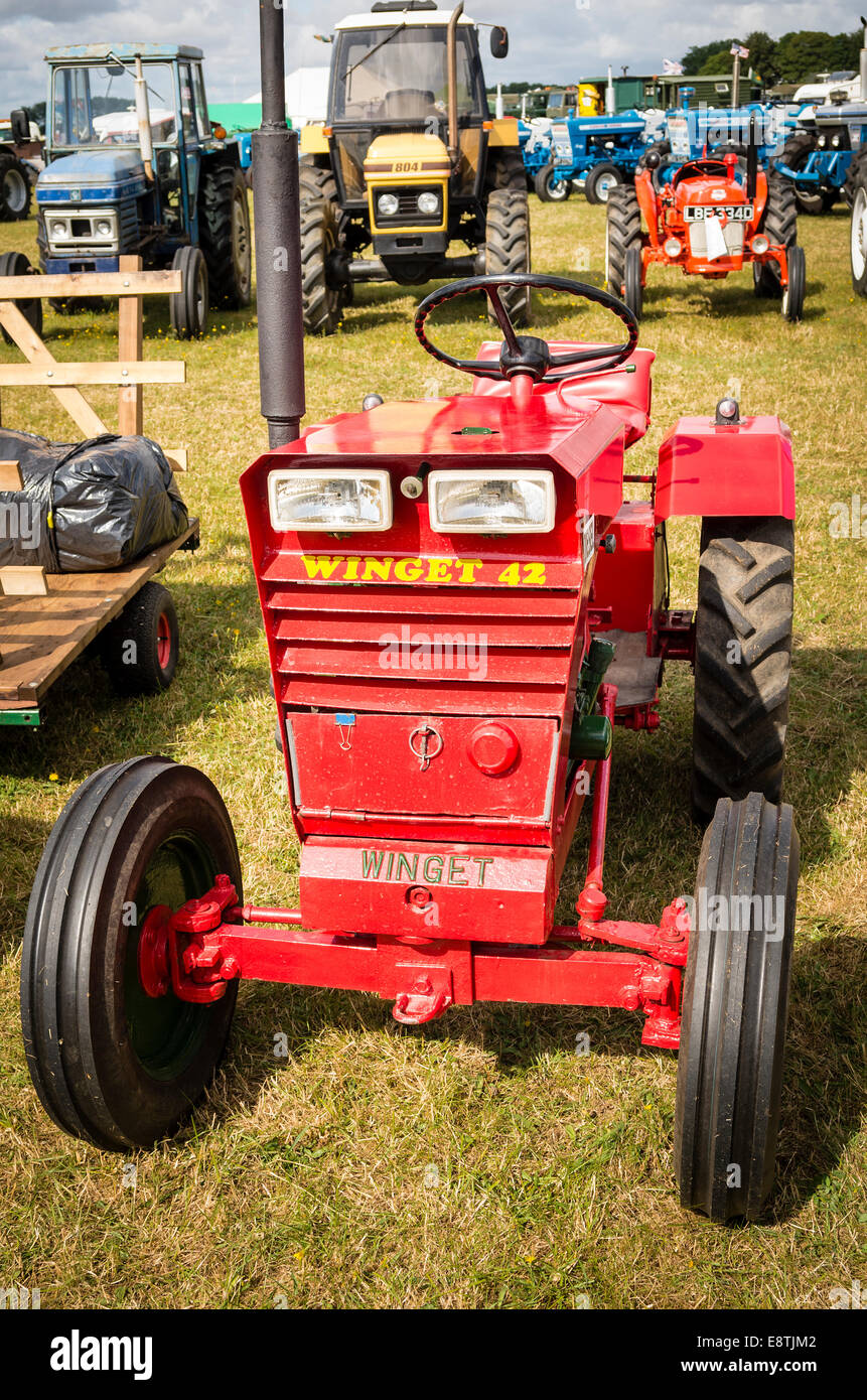 WINGET tractor from the 1960s Stock Photo - Alamy