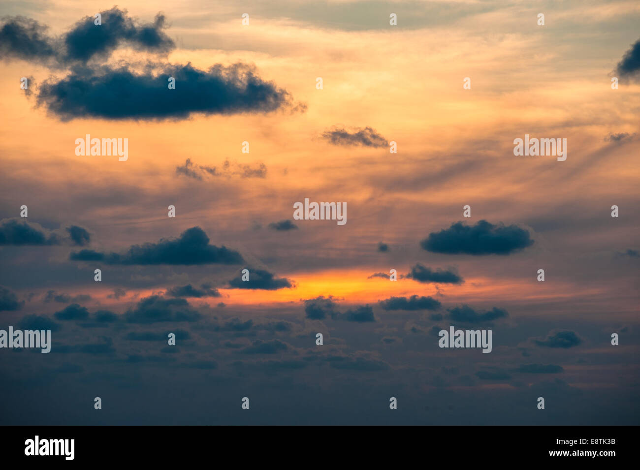 Sunset caribbean sea colombia hi-res stock photography and images - Alamy