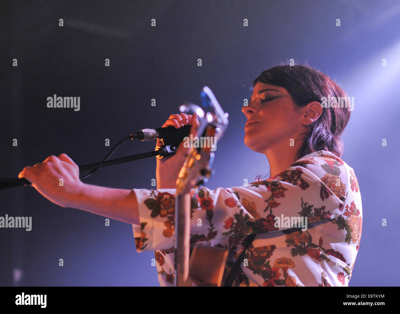 Berlin, Germany. 08th Oct, 2014. British singer and guitarist Gemma Ray ...