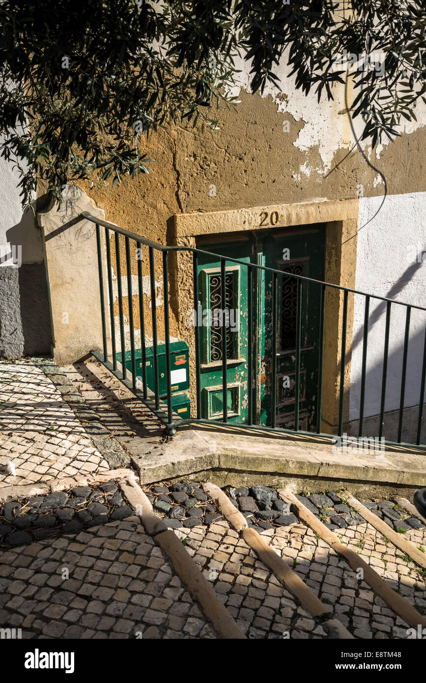 Portugal stairs steps old hi-res stock photography and images - Alamy
