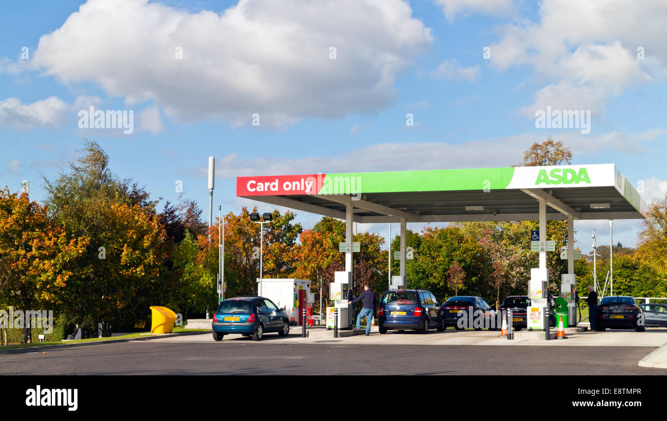 Asda supermarket petrol hi-res stock photography and images - Alamy