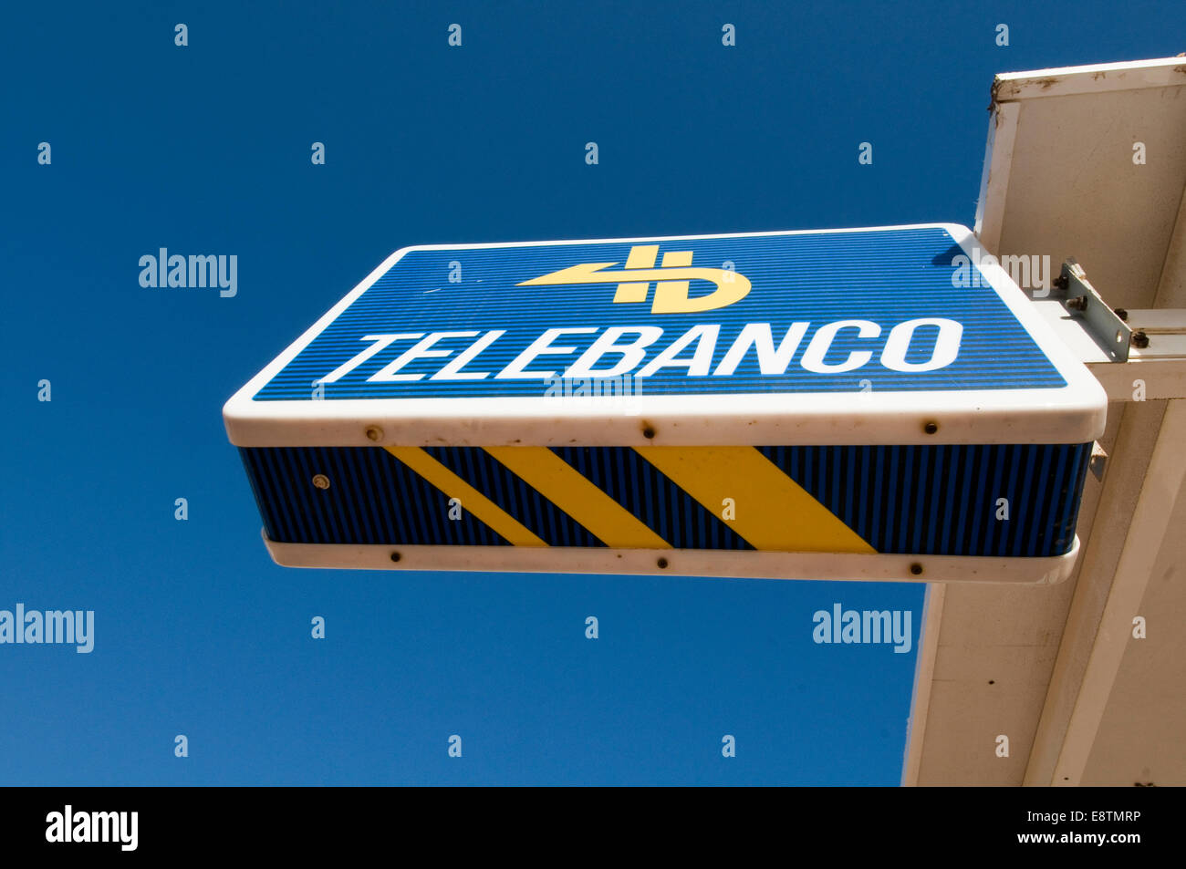 Telebanco cash machine machines spain hi-res stock photography and ...