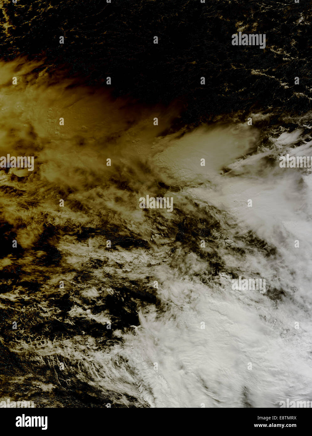 Solar Eclipse's Shadow on Earth Stock Photo - Alamy