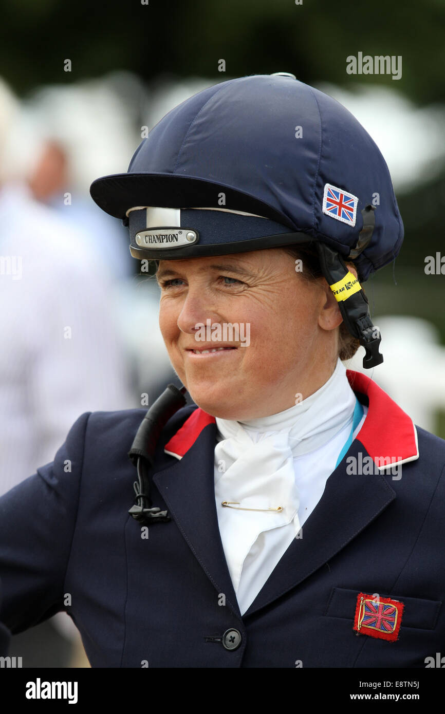 Pippa Funnell, TeamGB Event rider Stock Photo - Alamy