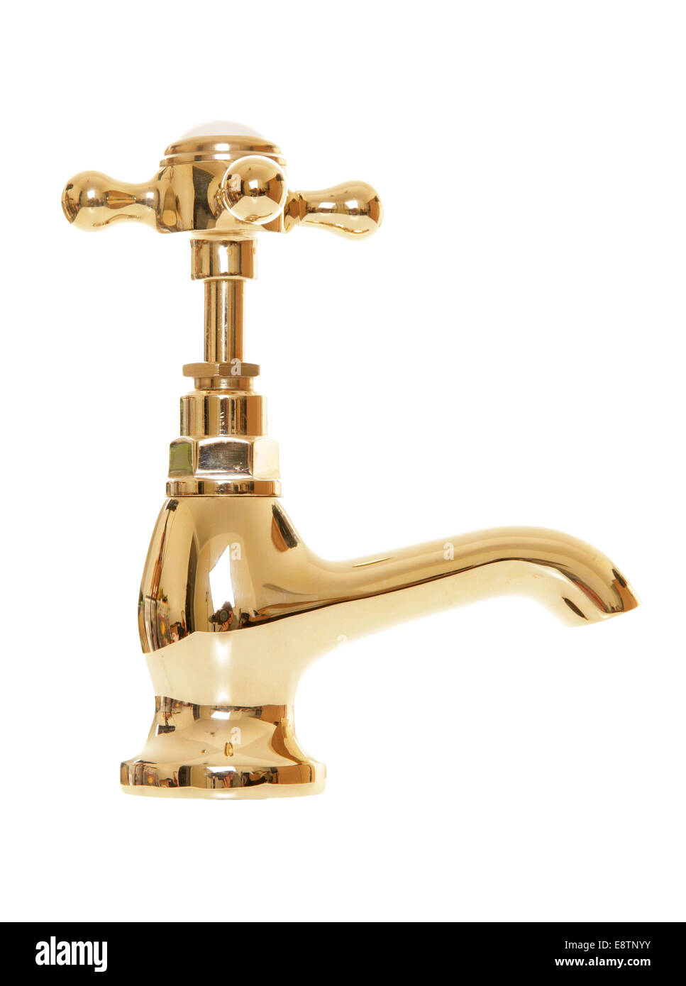 gold tap studio cut out Stock Photo - Alamy