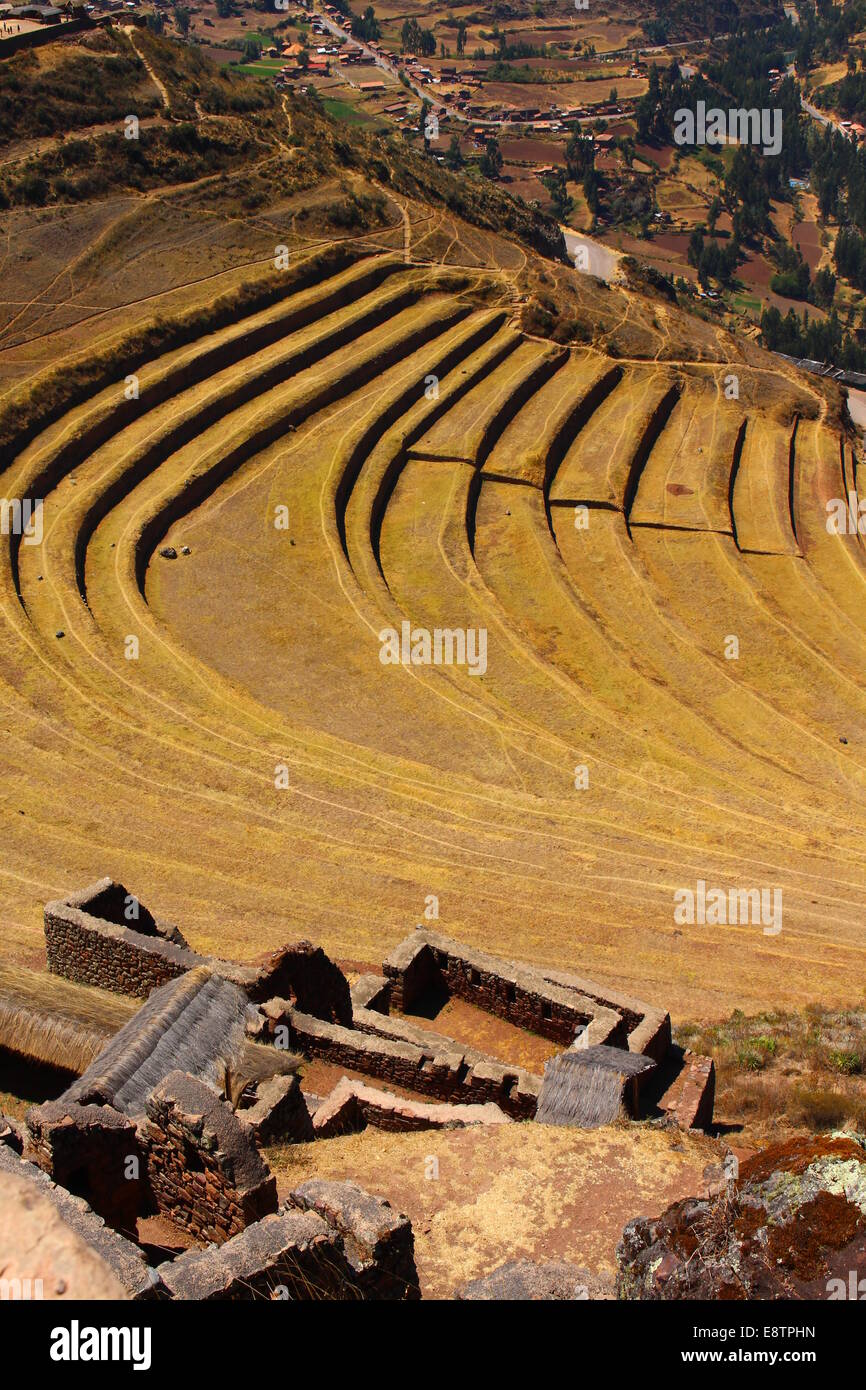 Inca terrace hi-res stock photography and images - Alamy
