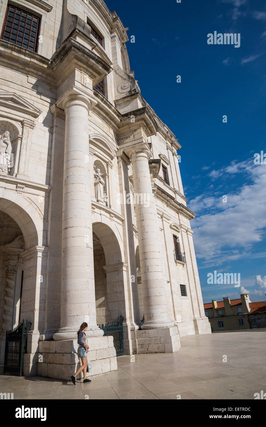 National Pantheon, Church of Santa Engracia, Lisbon, Portugal Stock ...