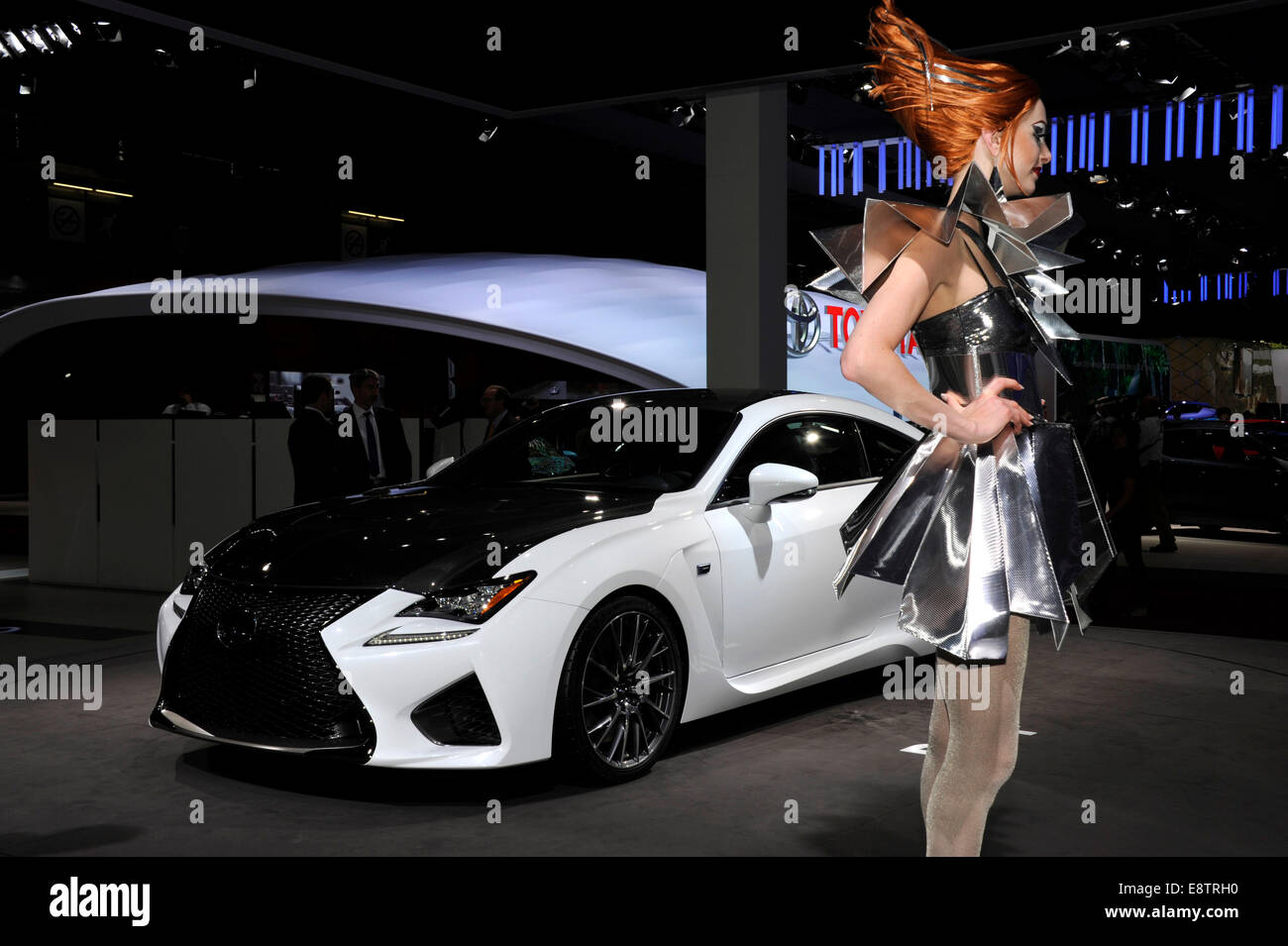 Lexus RC F,Paris Motor Show,France Stock Photo - Alamy