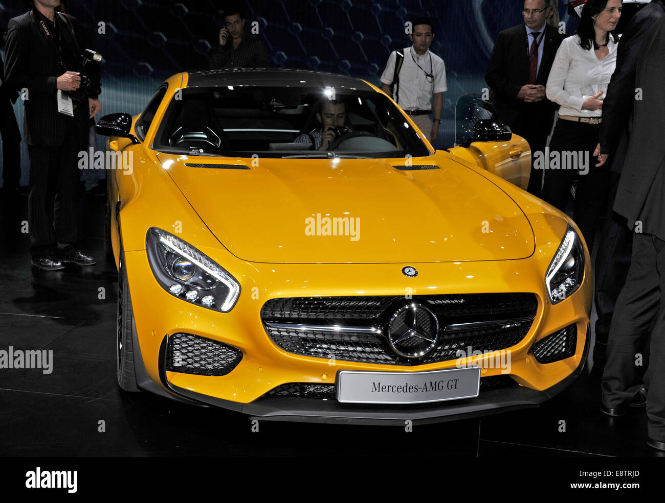Mercedes AMG GT,Paris Motor Show,France Stock Photo - Alamy