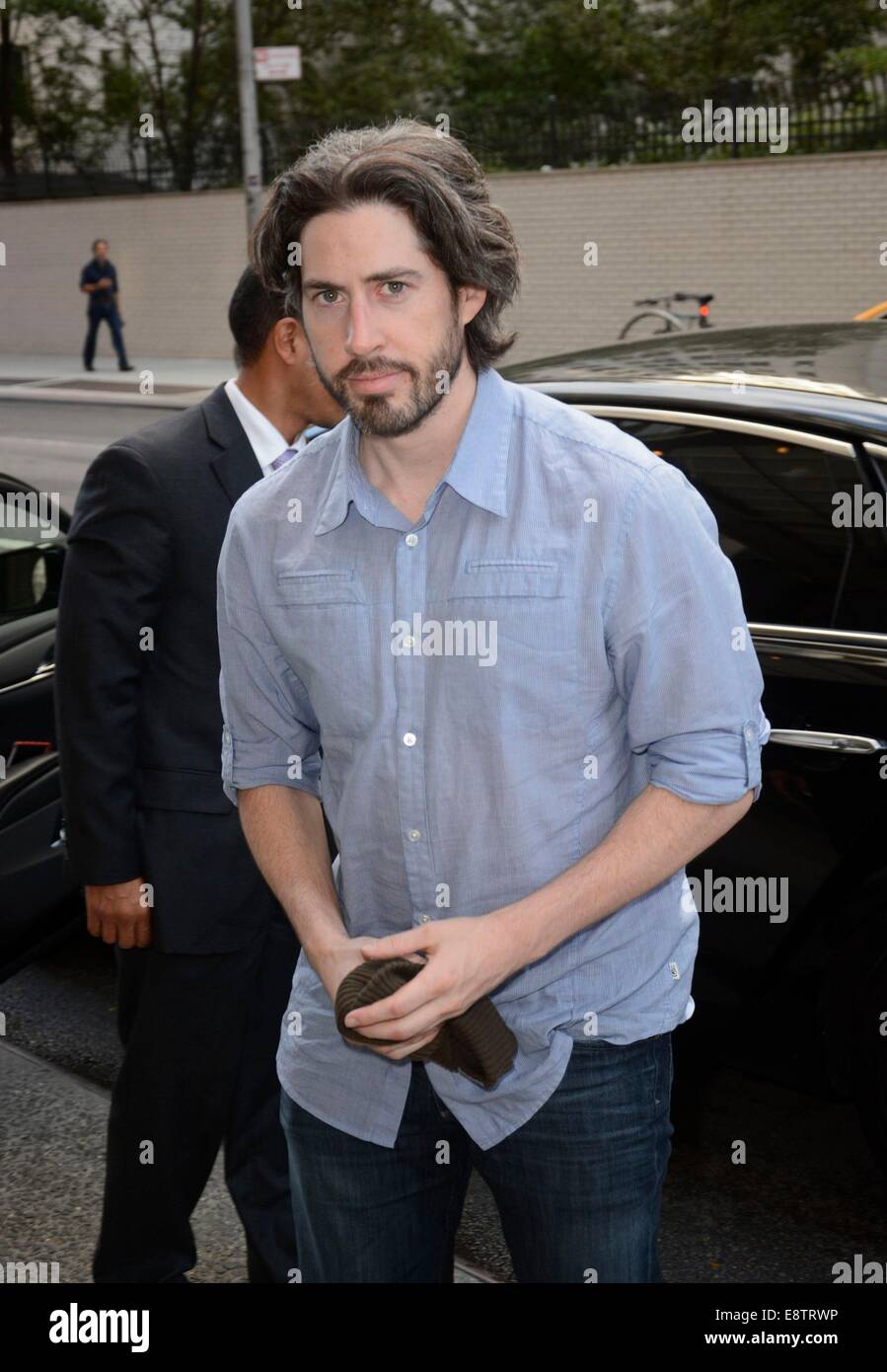 New York, NY, USA. 14th Oct, 2014. Jason Reitman out and about for ...