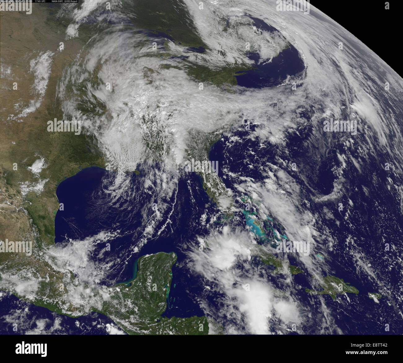 Two low-pressure areas are competing for control over the weather ...