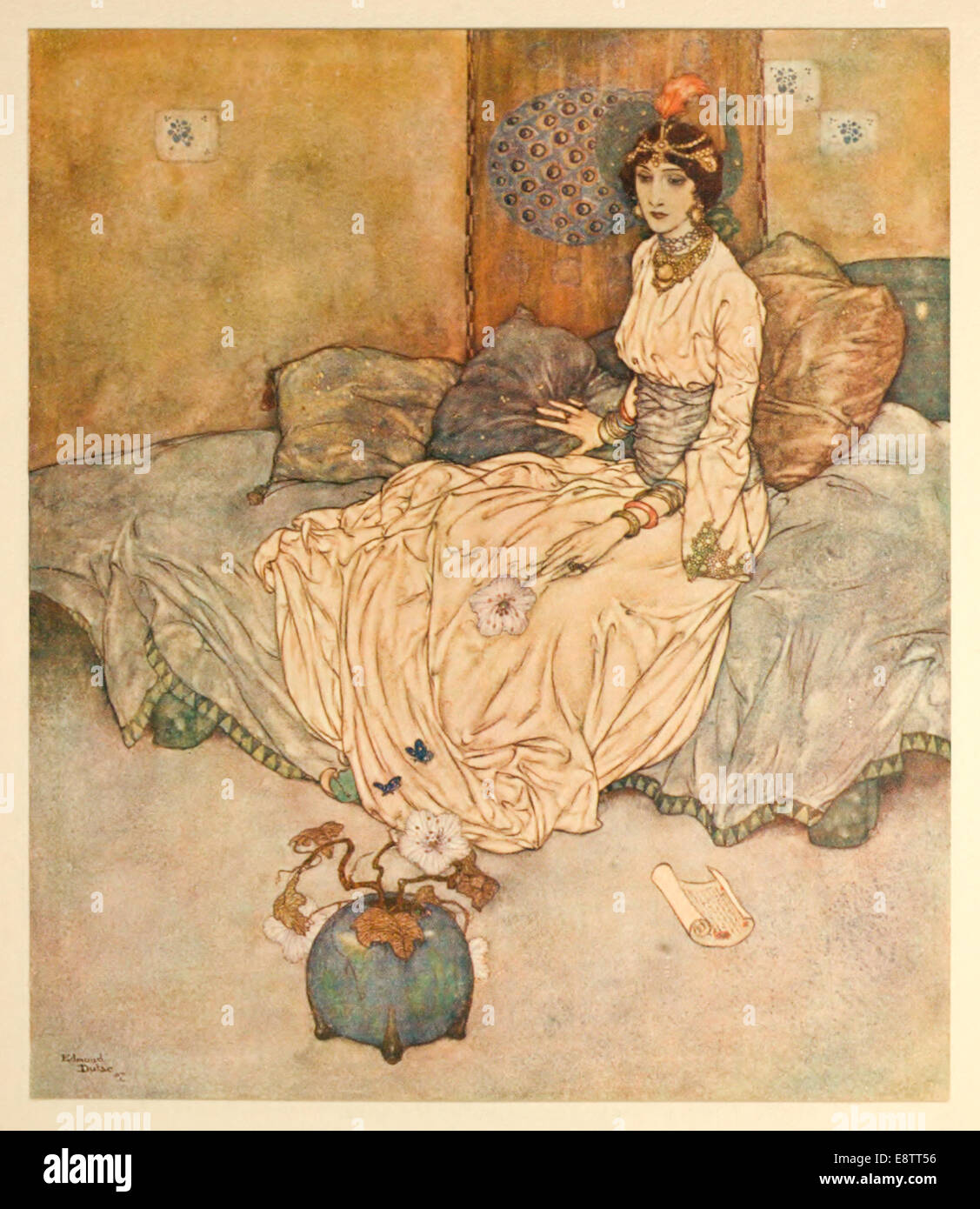 Edmund Dulac Arabian Nights Illustrations