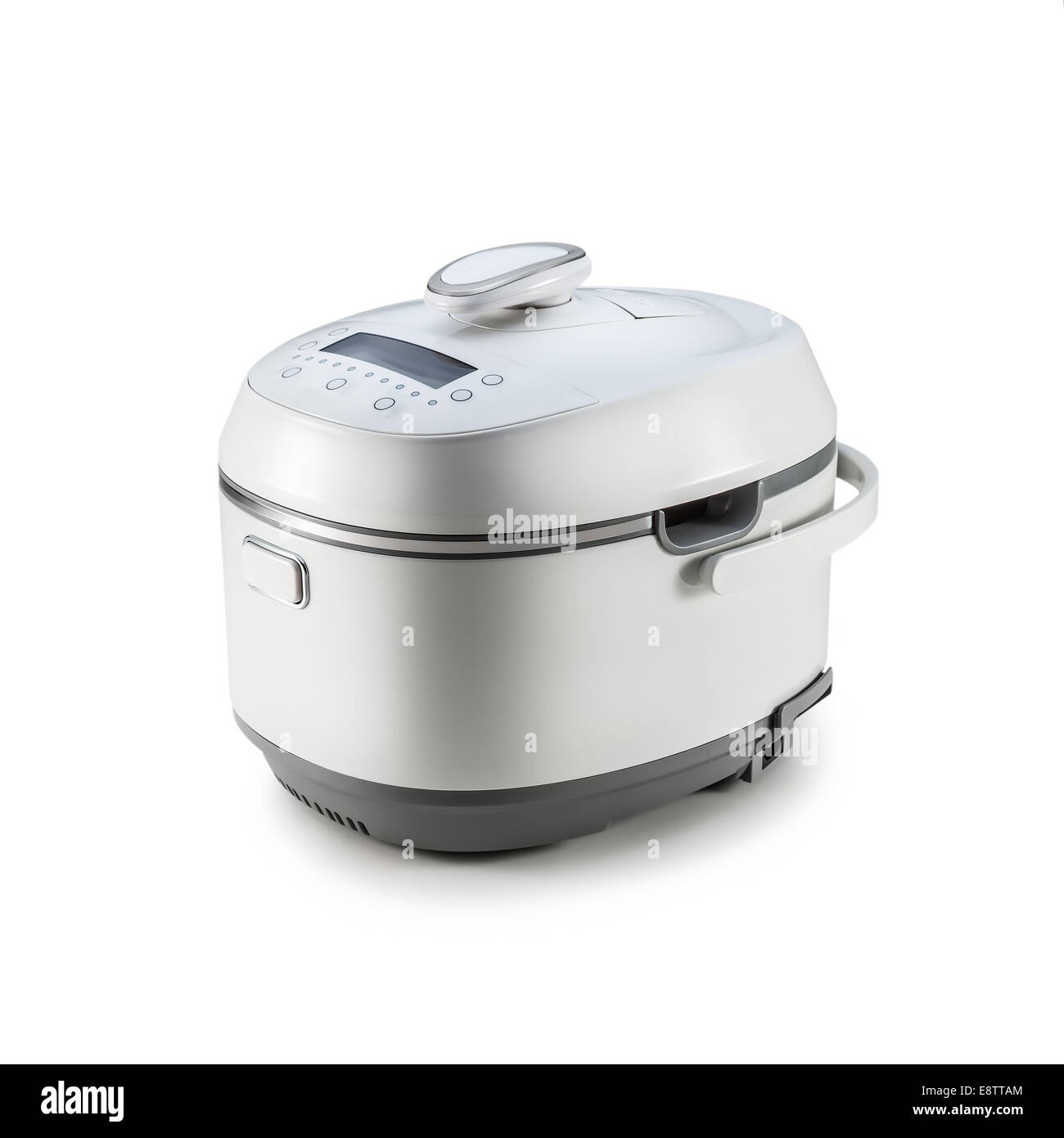 Multi Cooker on the white background, isolated Stock Photo - Alamy