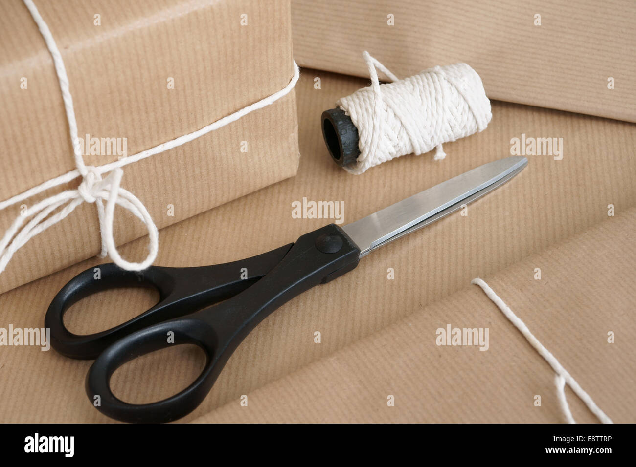 Parcel string hi-res stock photography and images - Alamy