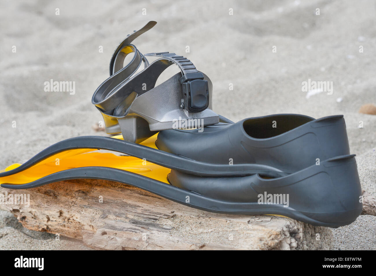 Scuba diving flippers hi-res stock photography and images - Alamy