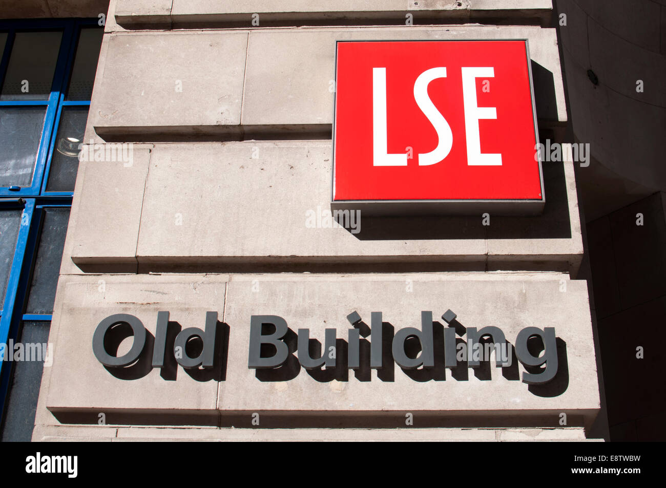 LSE Old Building sign, London, UK Stock Photo - Alamy
