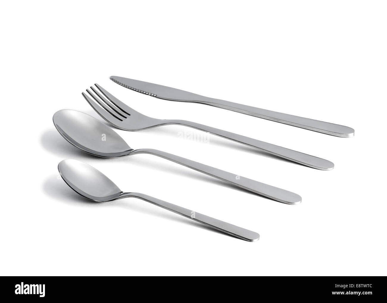 Fork knife spoon over hi-res stock photography and images - Alamy