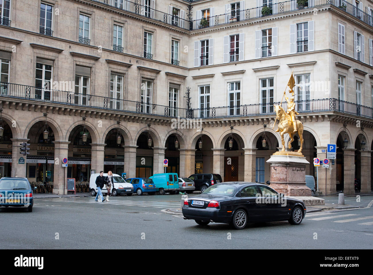 Joan of Arc, Remembered St. Jeanne D'Arc, Paris Stock Photo - Alamy
