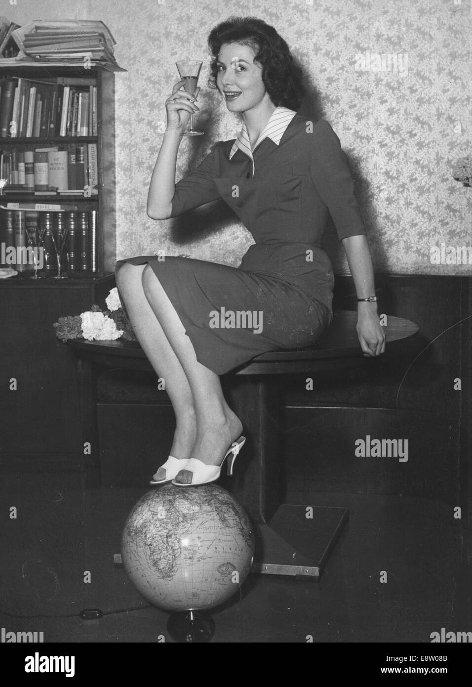 Jun 5, 1956 - Baden-Baden, England, Germany - MARGIT NUNKE (November 15 ...