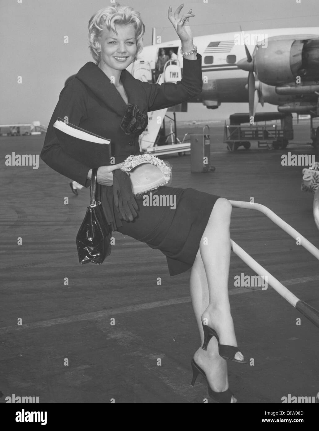 May 27, 1956 - New York, New York, U.S. - Miss Yugoslavia 1956 TANIA ...