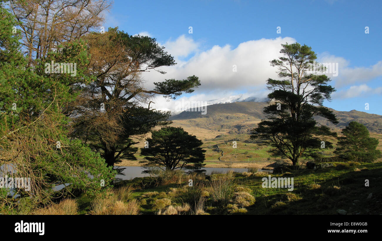 Mount Snowdon landscape Stock Photo - Alamy
