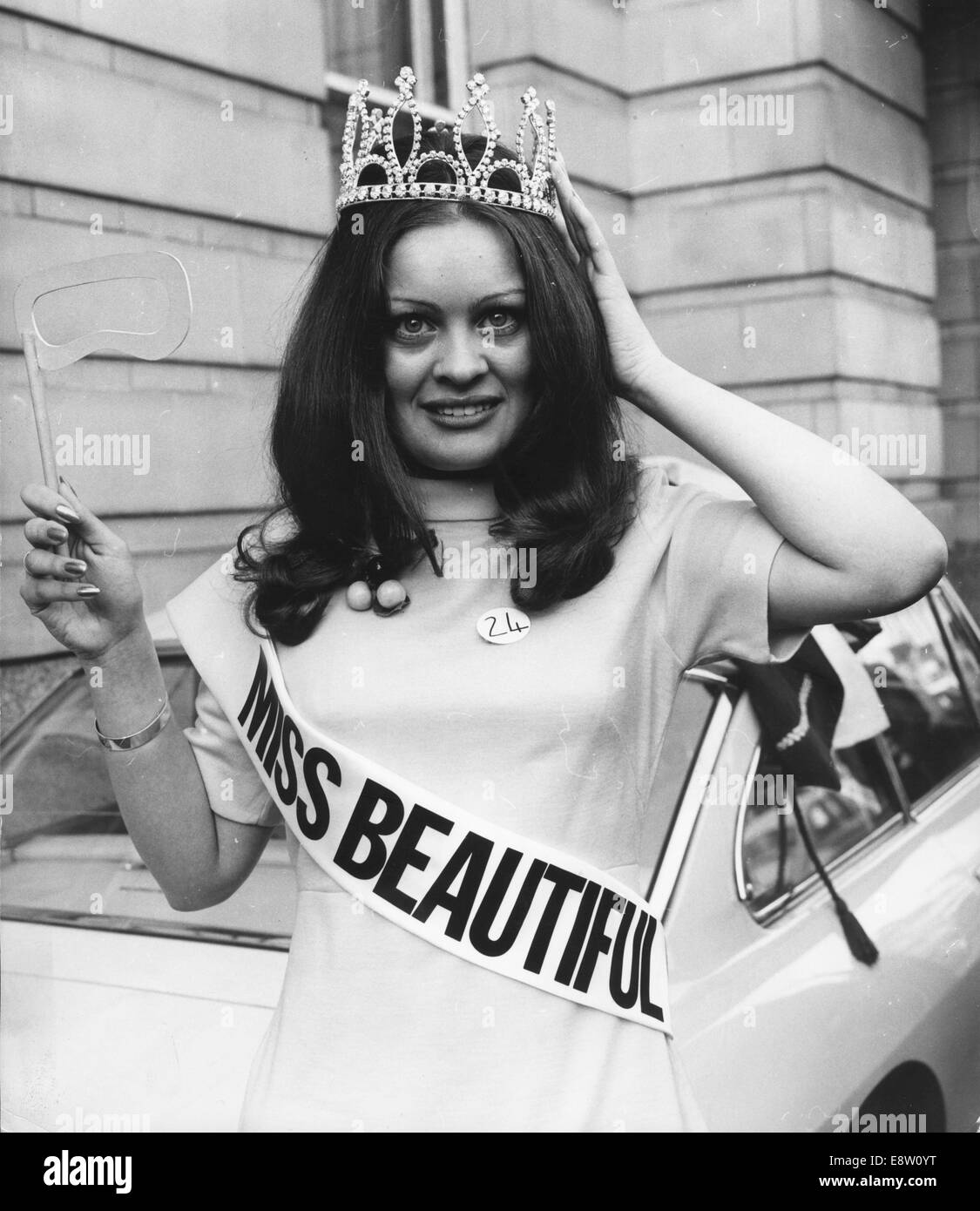 Who was years old when she came to the uk Black and White Stock Photos ...