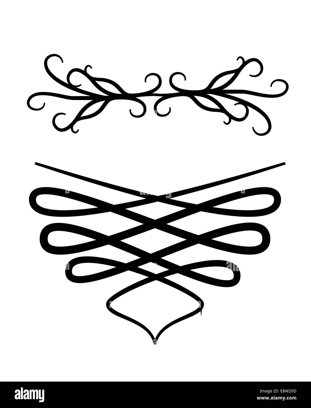 Vintage Ornament. Vector Illustration for Your Design. EPS10 Stock ...