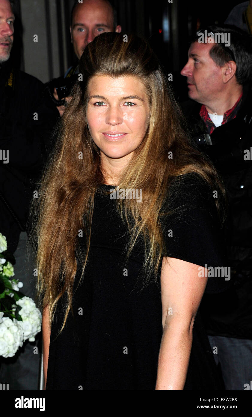 London, UK. 14th October, 2014. Amber Nuttall attend Monuments by ...