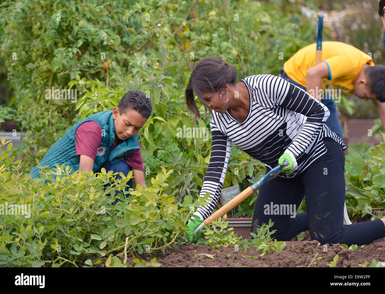 Washington, DC, USA. 14th Oct, 2014. U.S. First Lady Michelle Obama ...