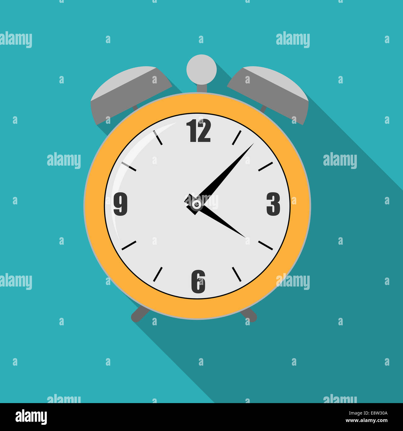 Flat alarm hi-res stock photography and images - Alamy