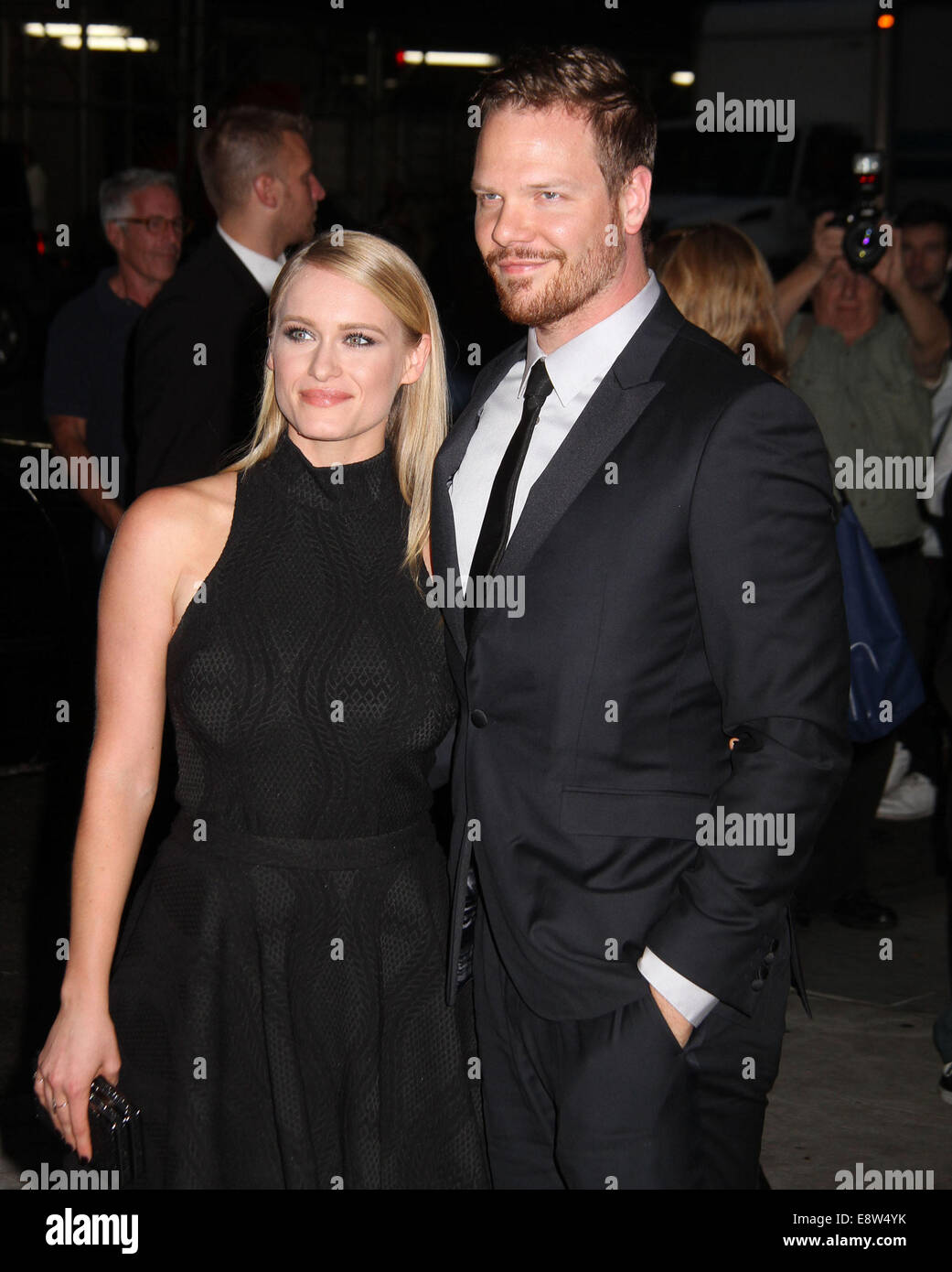 New York, New York, USA. 14th Oct, 2014. Actors LEVEN RAMBIN and JIM ...