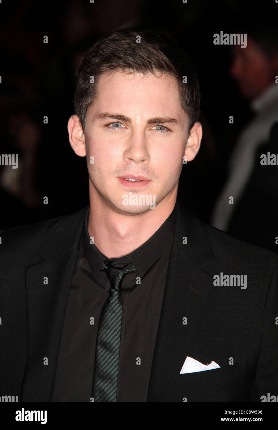 New York, New York, USA. 14th Oct, 2014. Actor LOGAN LERMAN attends the ...