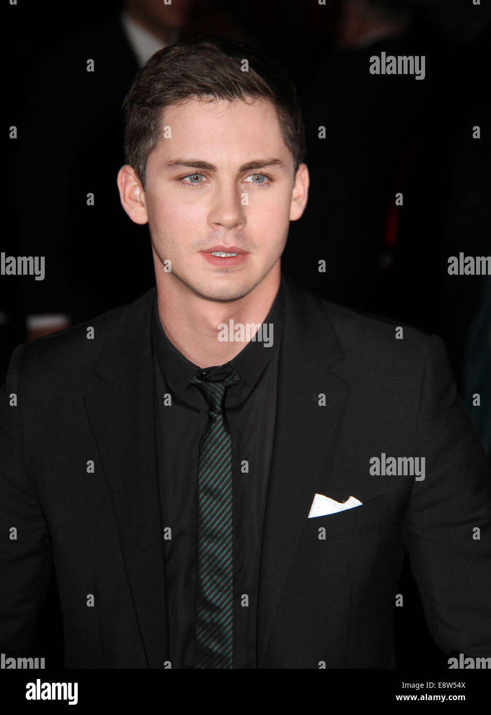 New York, New York, USA. 14th Oct, 2014. Actor LOGAN LERMAN attends the ...