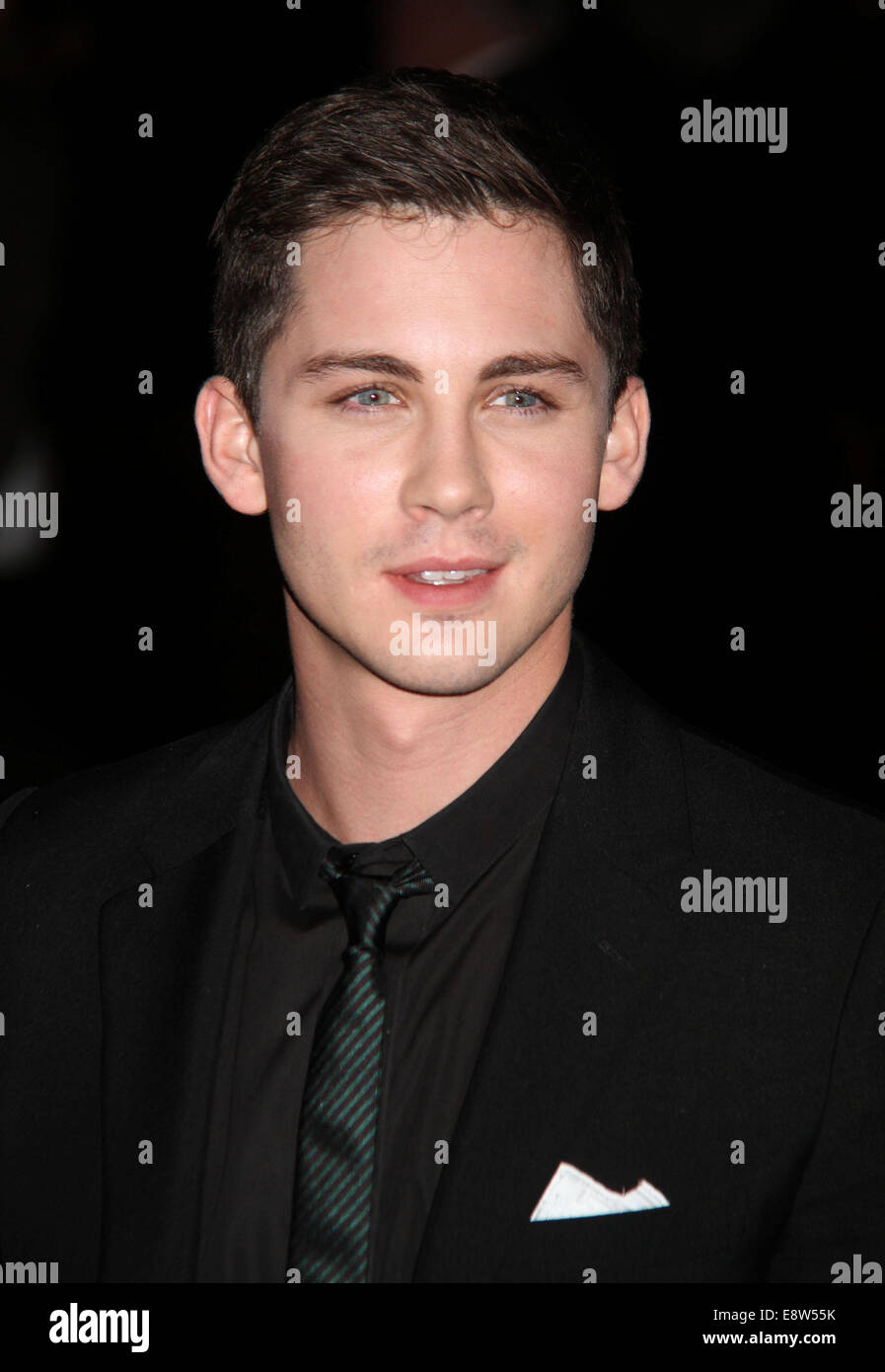 New York, New York, USA. 14th Oct, 2014. Actor LOGAN LERMAN attends the ...