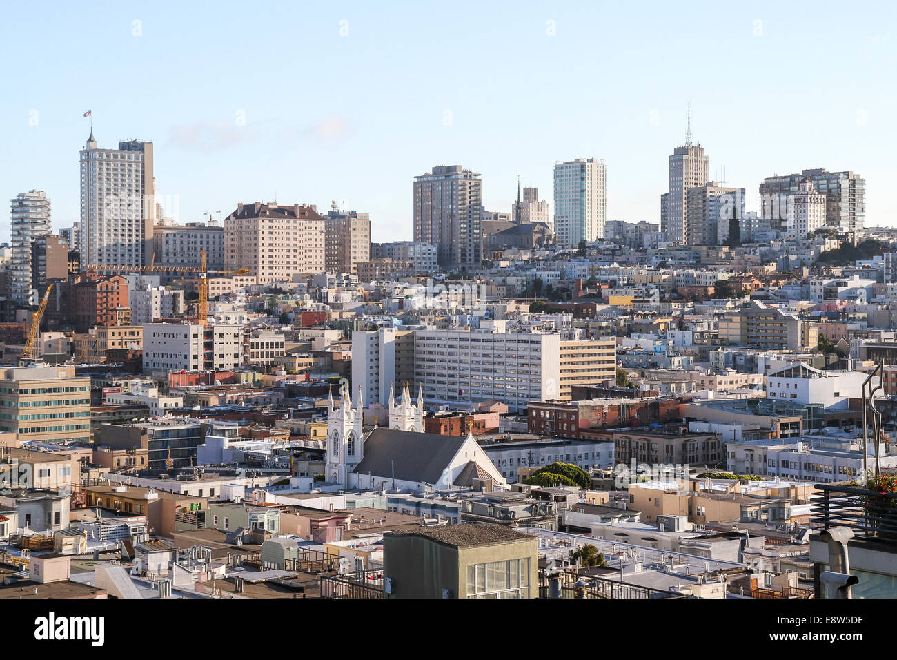 A view from Telegraph Hill, San Francisco, California Stock Photo - Alamy