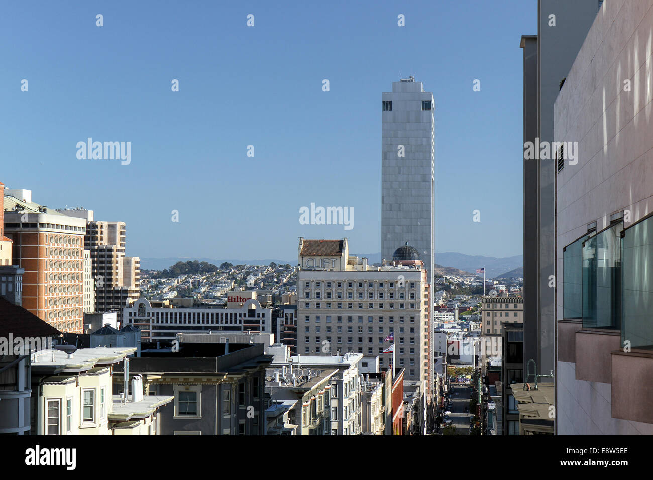 View from Nob Hill, San Francisco, California Stock Photo - Alamy