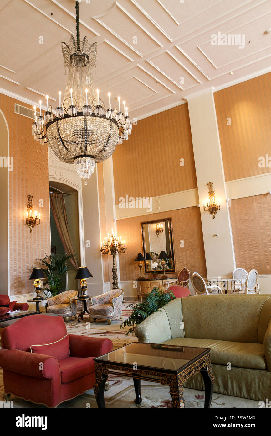 InterContinental Mark Hopkins lobby, Nob Hill, San Francisco ...