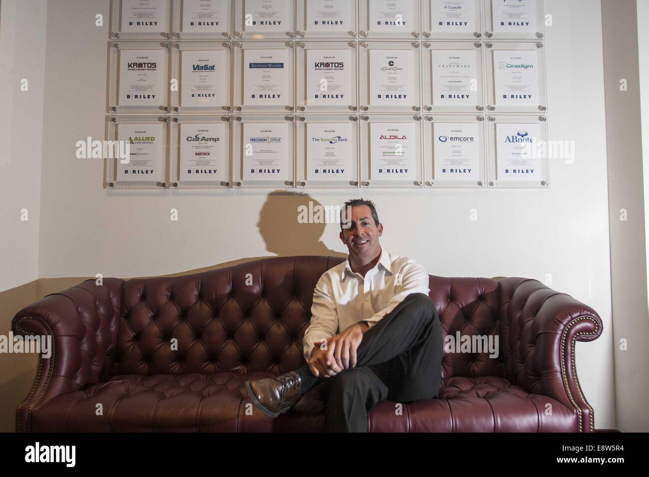 Los Angeles, California, USA. 15th Sep, 2014. Ryan Bernath, investment ...