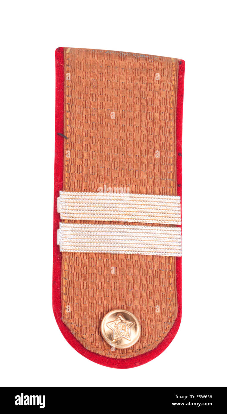 Shoulder Epaulet Isolated Stock Photo - Alamy