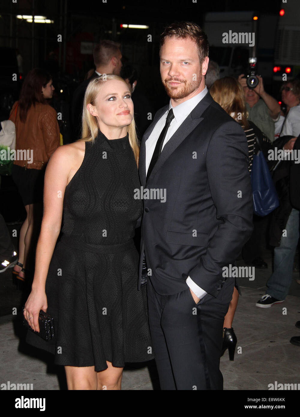 New York, New York, USA. 14th Oct, 2014. Actors LEVEN RAMBIN and JIM ...